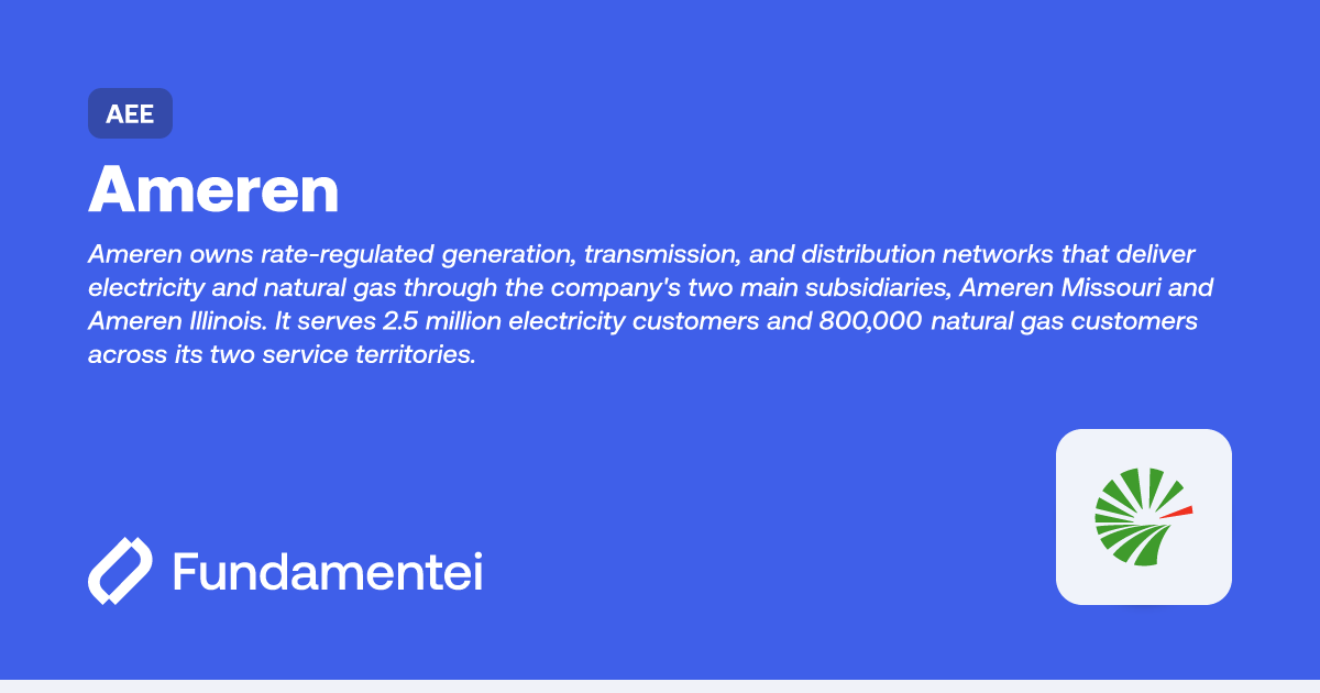AEE - Ameren | KPIs | Fundamentei