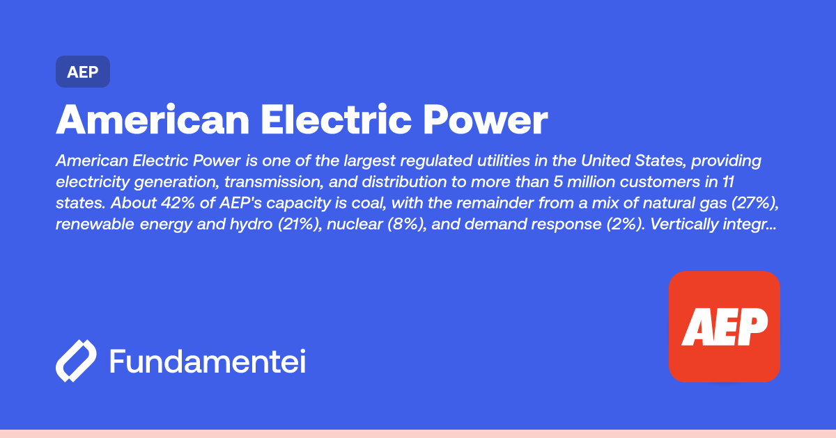 AEP - Valuation | Fundamentei