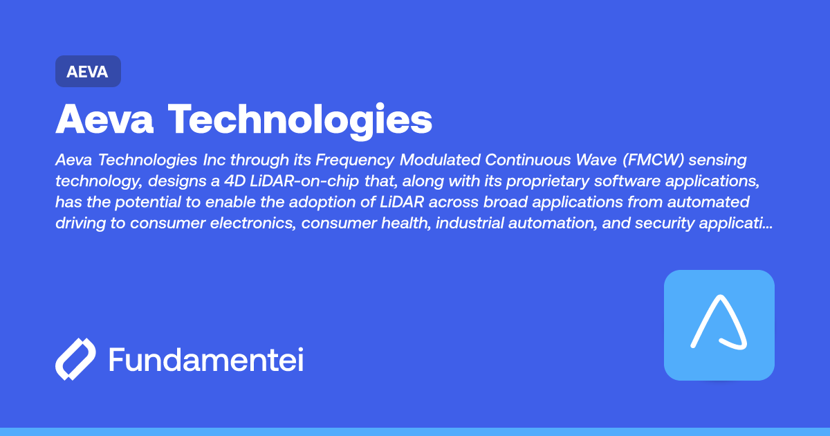 AEVA - Aeva Technologies | Fundamentei