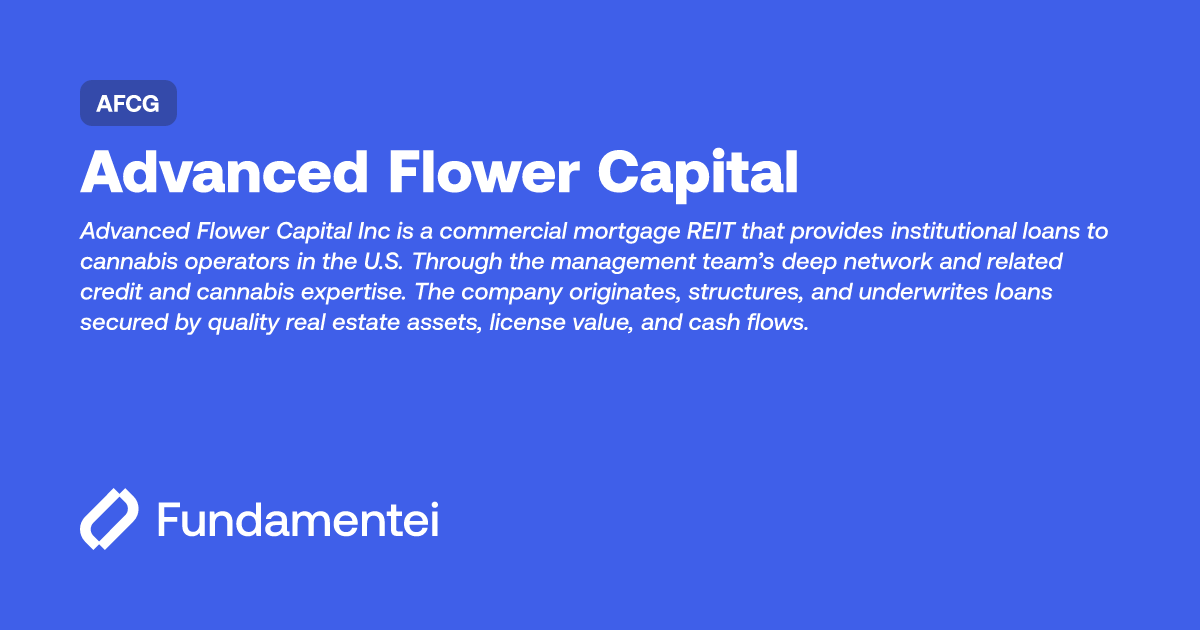 AFCG - Valuation | Fundamentei