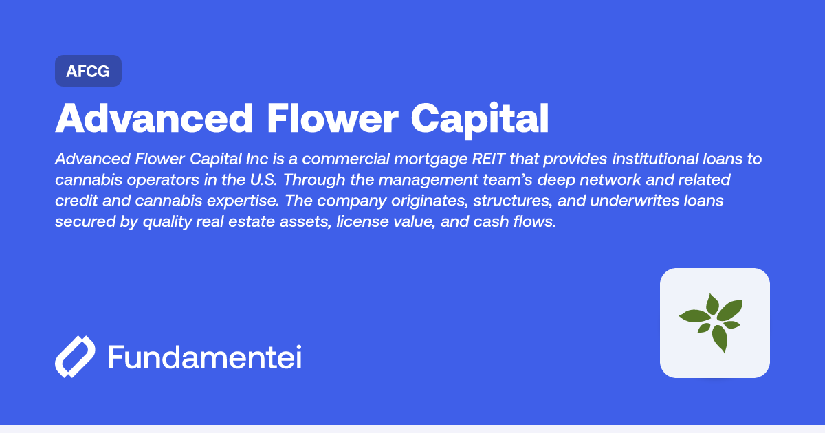 AFCG - Valuation | Fundamentei