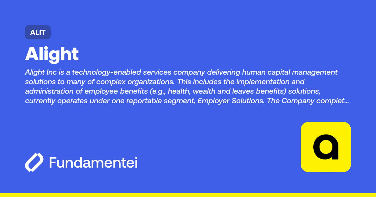 ALIT - Alight | Fundamentei