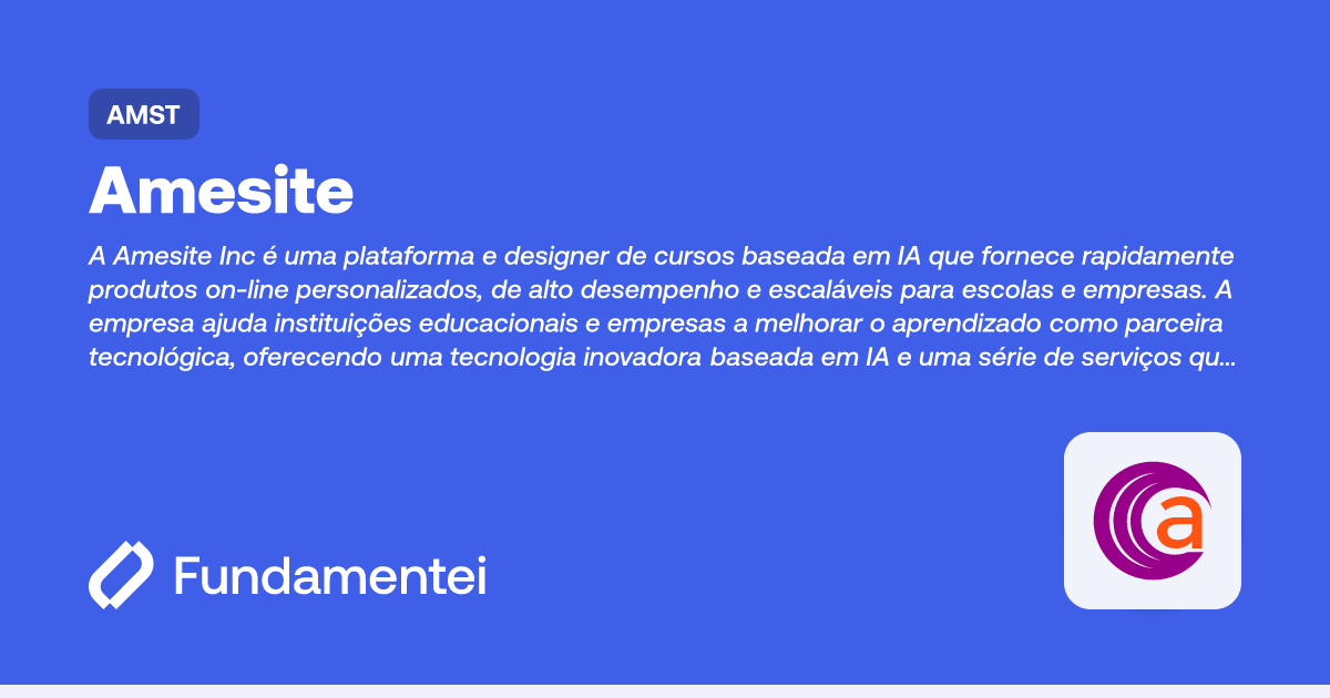 AMST - Amesite | Fundamentei