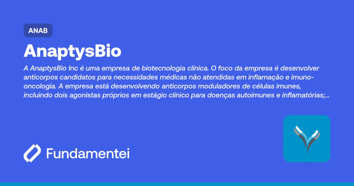 ANAB - AnaptysBio | Fundamentei