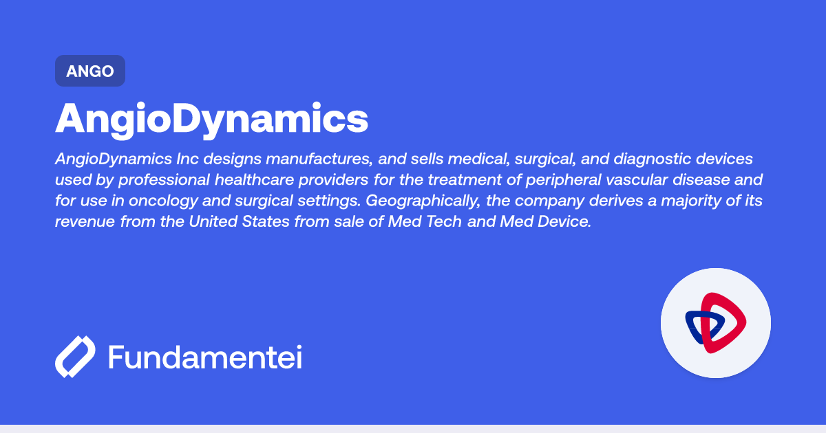 ANGO - AngioDynamics | Fundamentei
