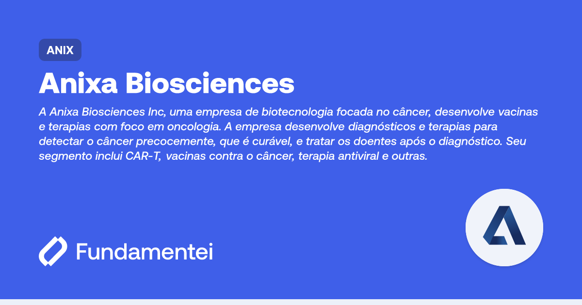 ANIX - Anixa Biosciences | Fundamentei