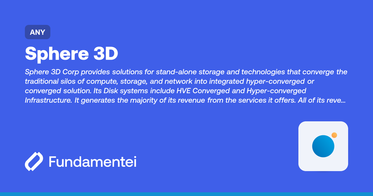 ANY - Sphere 3D | Fundamentei