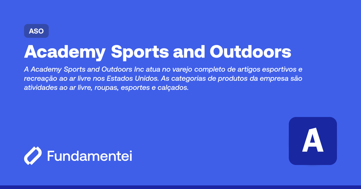 ASO - Academy Sports | Fundamentei