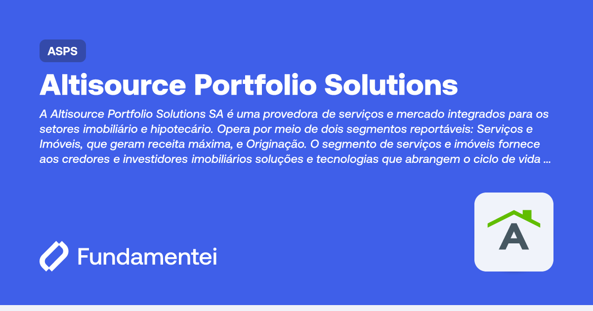 ASPS - Altisource Portfolio | Balanços | Fundamentei