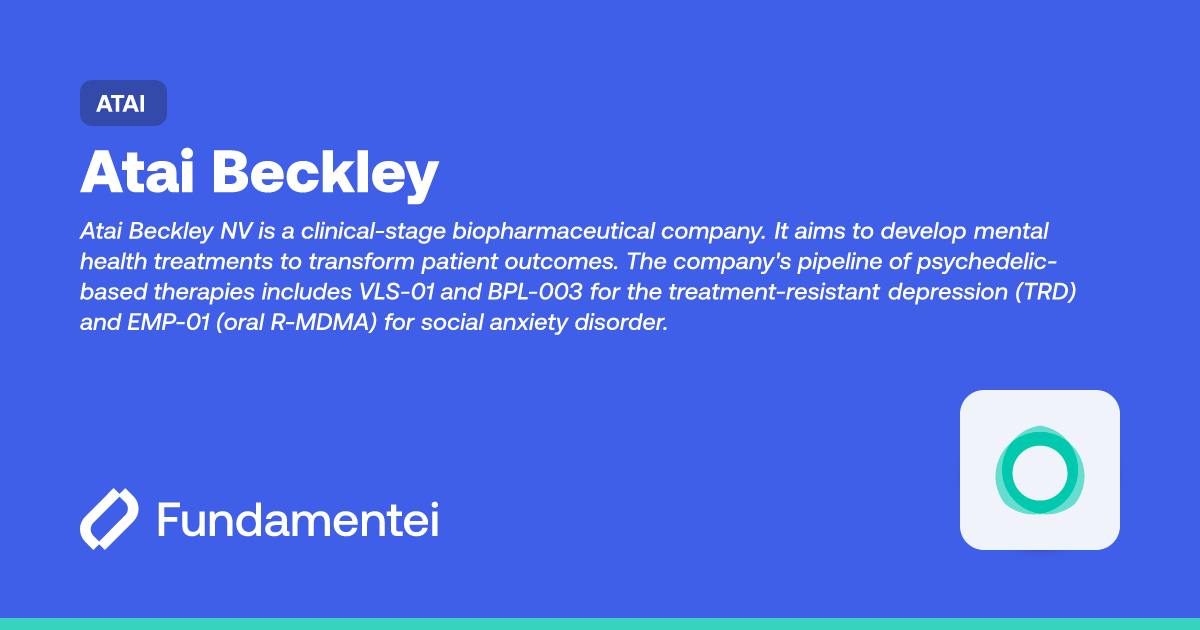 ATAI - ATAI Life Sciences | Fundamentei