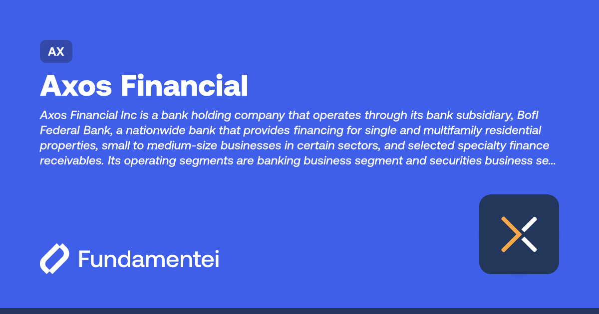 AX - Axos Financial | Fundamentei