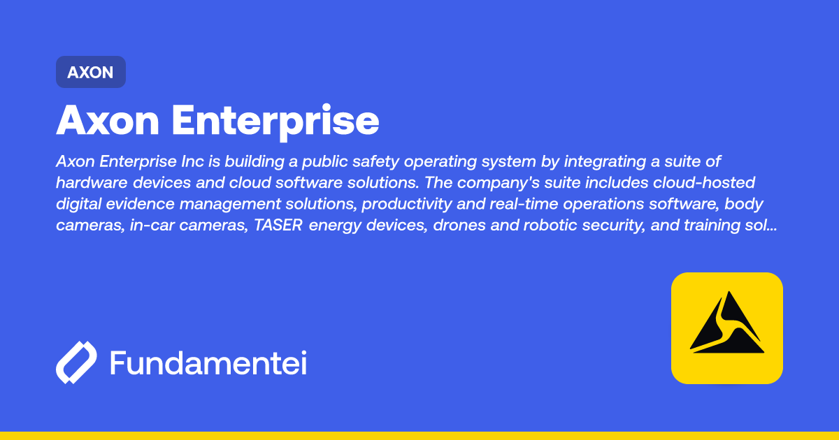 AXON - Axon Enterprise | Fundamentei