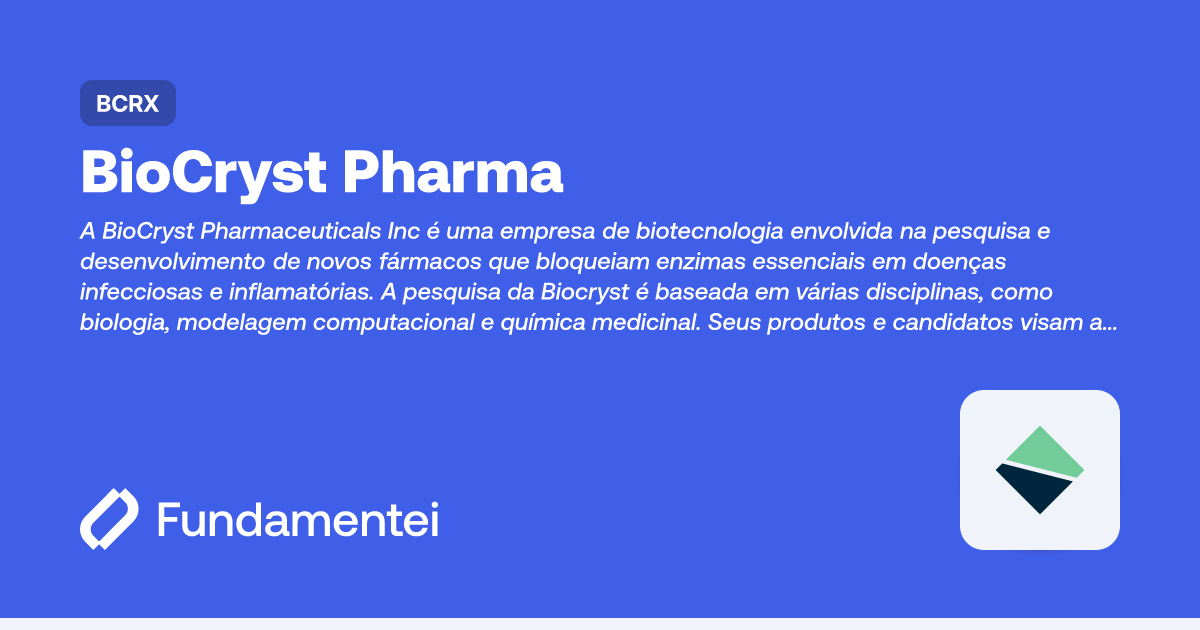 BCRX - BioCryst Pharma | Fundamentei
