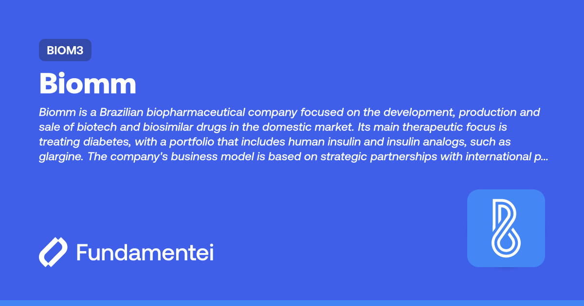 BIOM3 - Valuation | Fundamentei