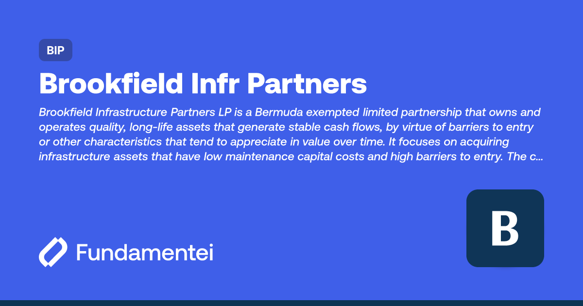 BIP - Brookfield Infr Partners | Fundamentei