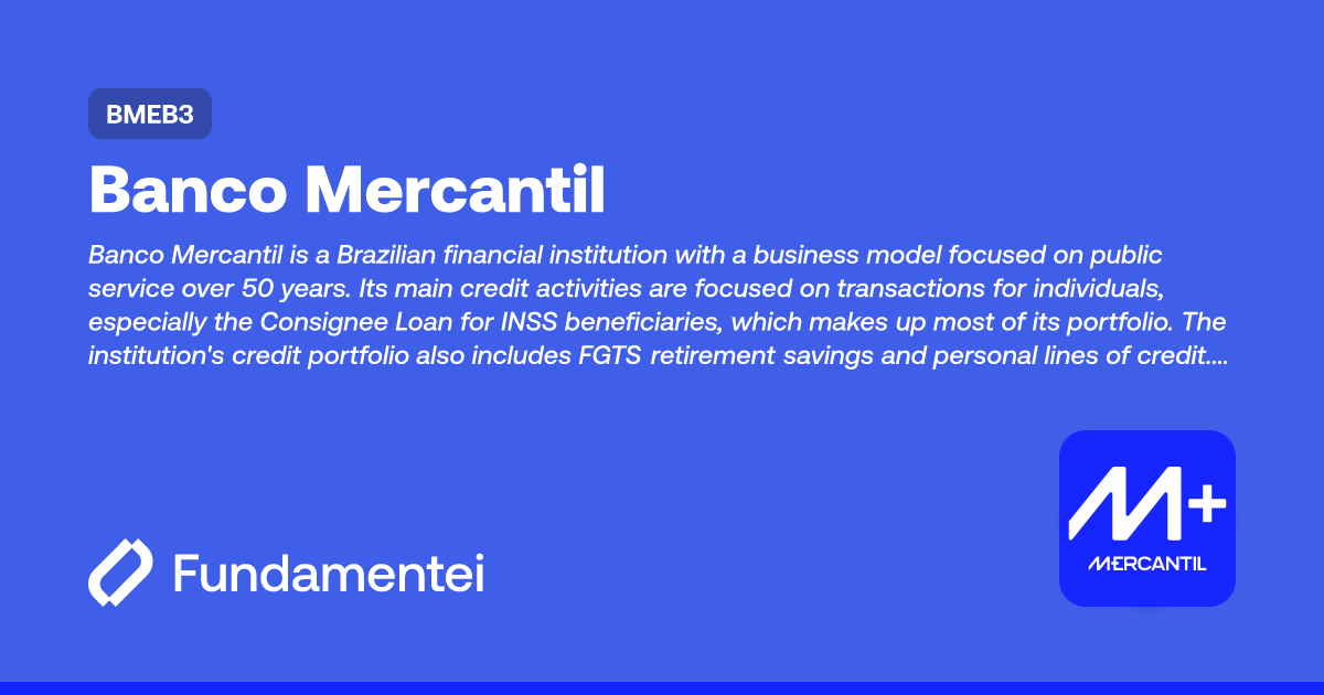 BMEB3 - Valuation | Fundamentei