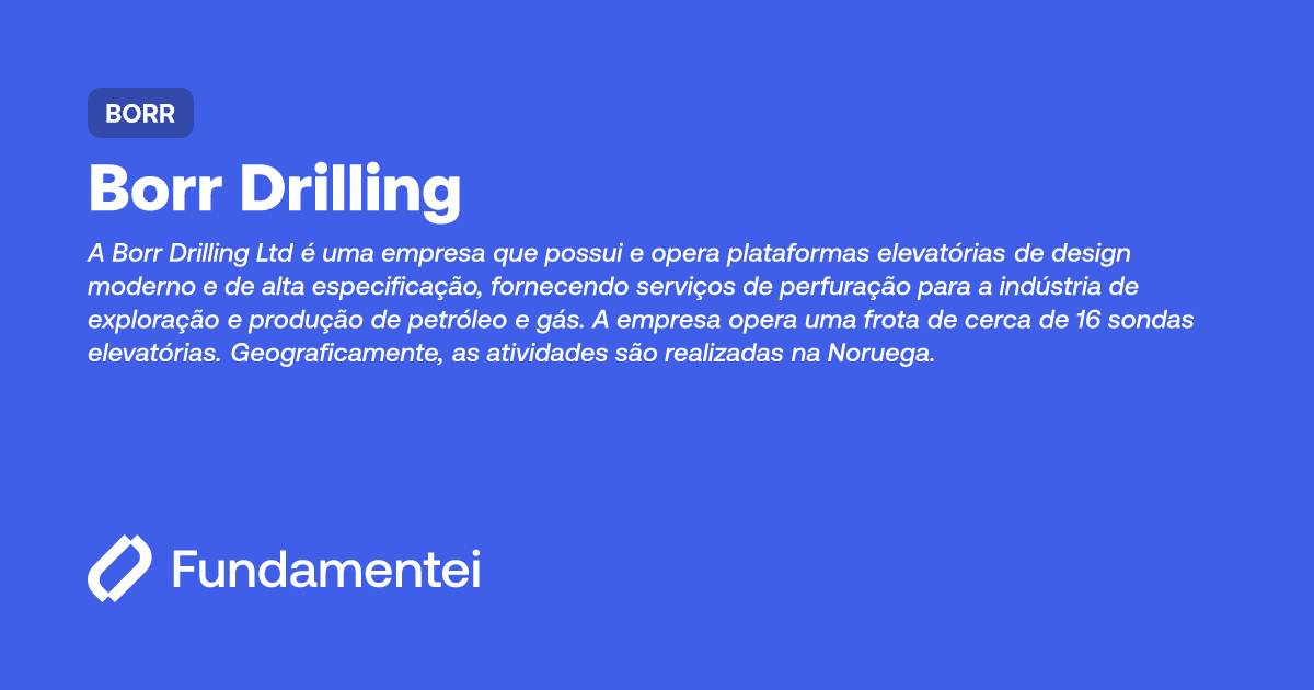 BORR - Borr Drilling | Fundamentei