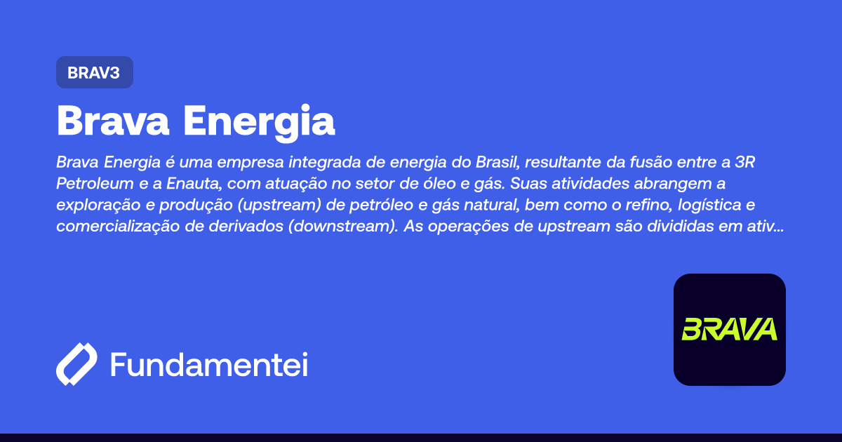BRAV3 - Brava Energia | Fundamentei