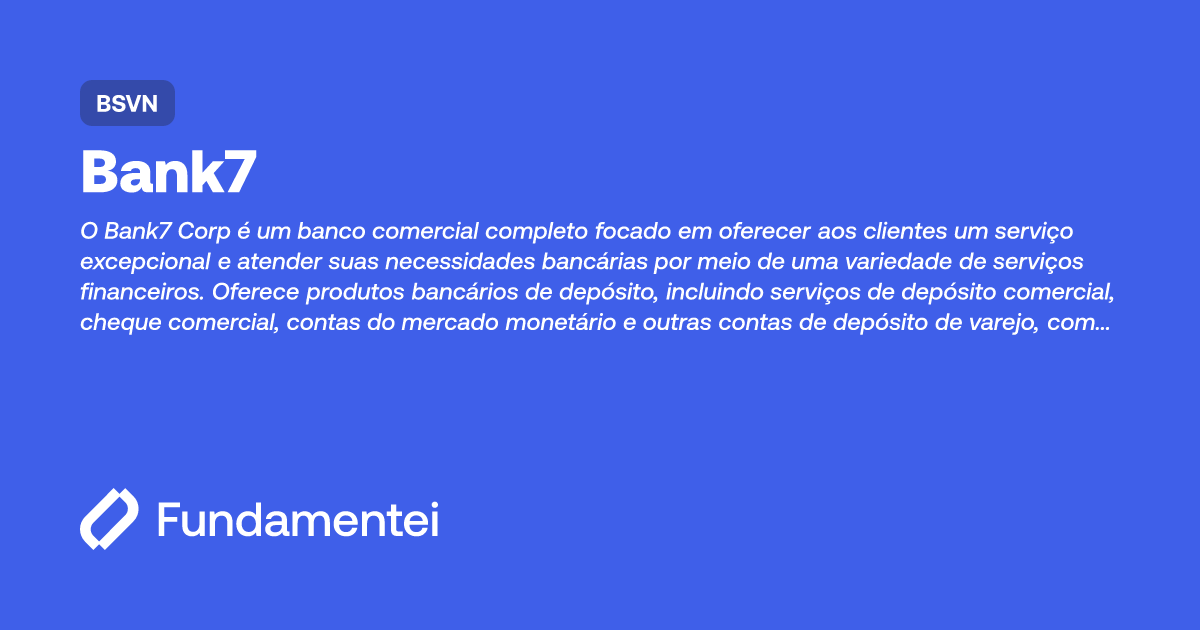BSVN - Bank7 | Fundamentei
