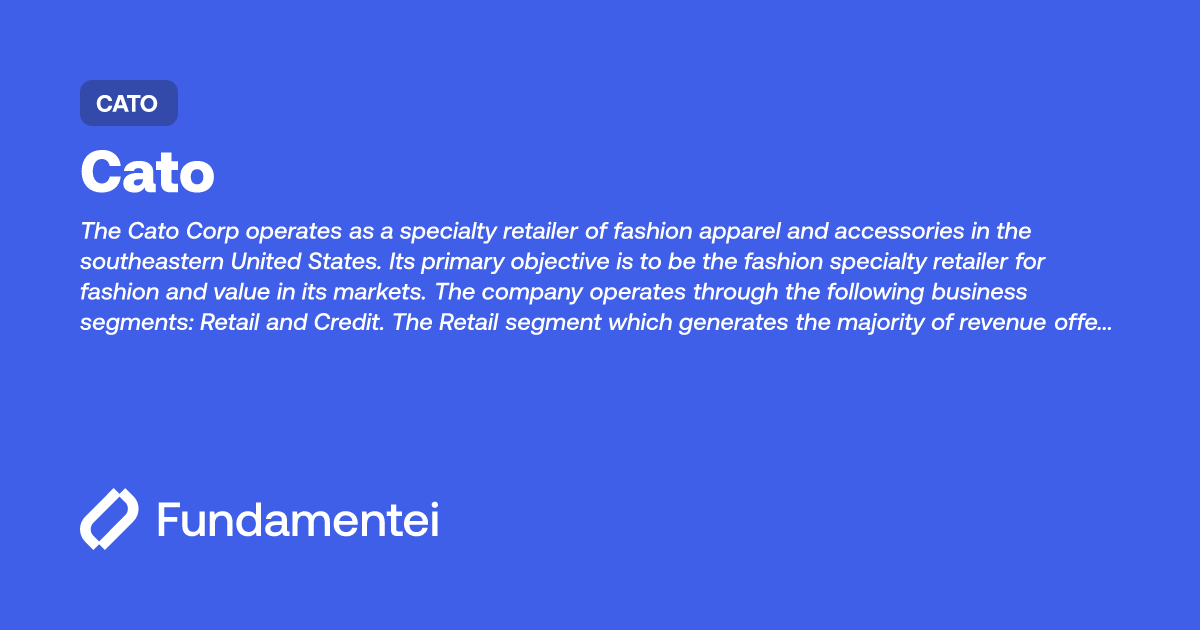CATO - Cato | Fundamentei