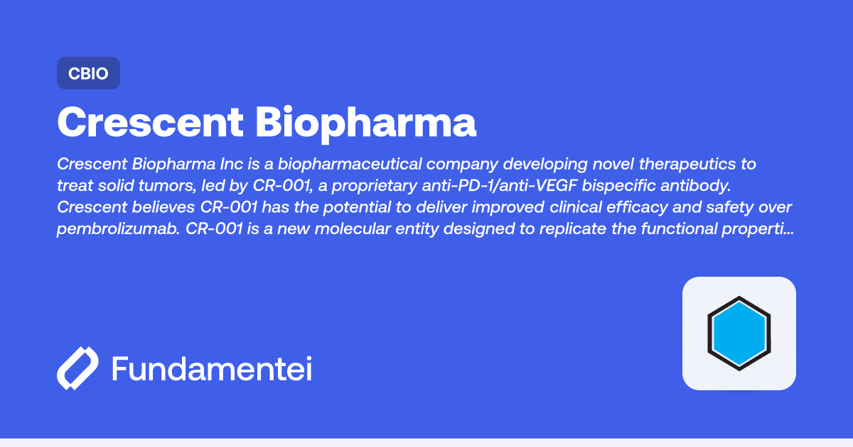 CBIO - Valuation | Fundamentei