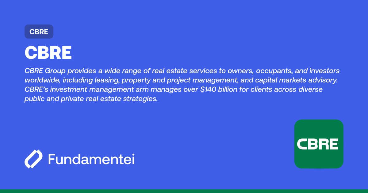 CBRE - CBRE Group | Price | Fundamentei