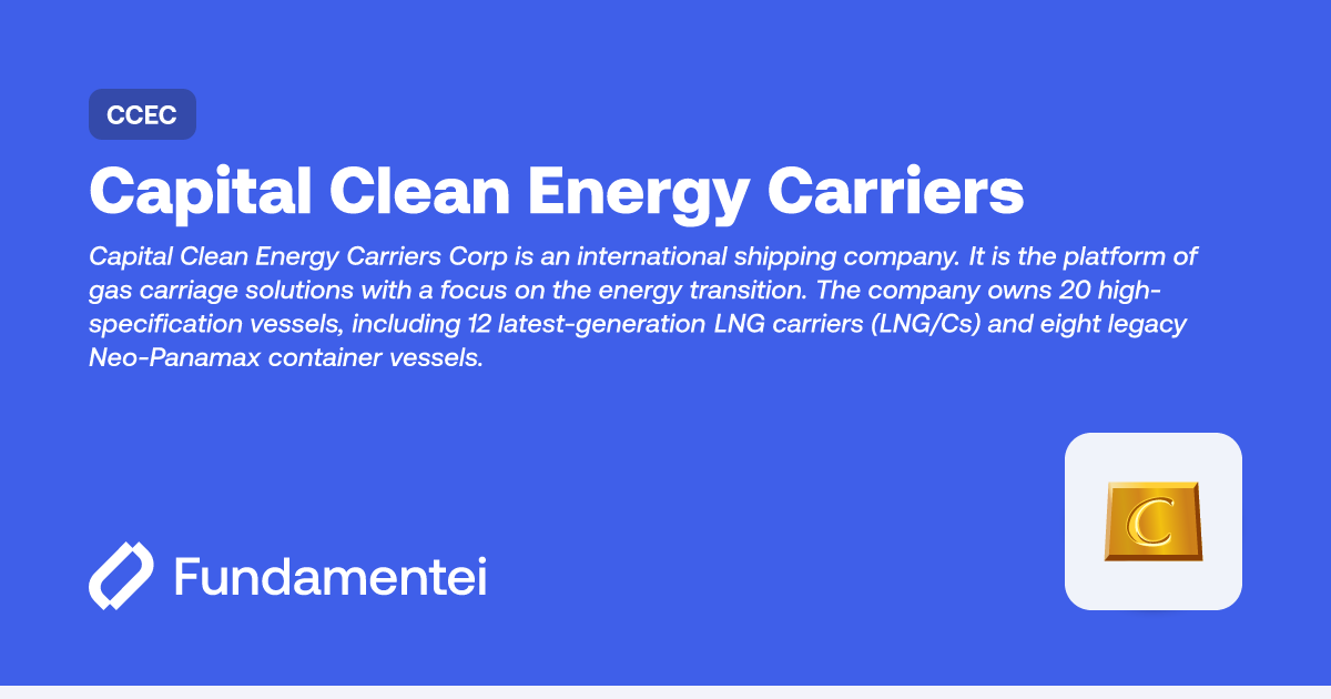 CCEC - Capital Clean Energy | Fundamentei