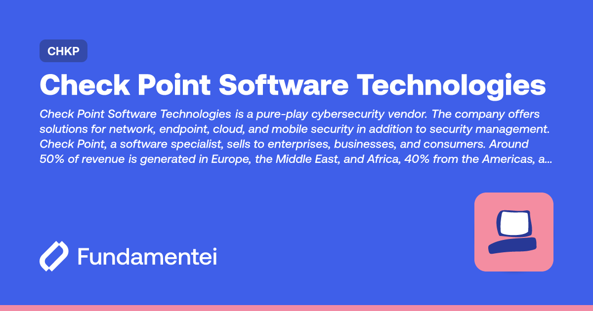 CHKP - Valuation | Fundamentei