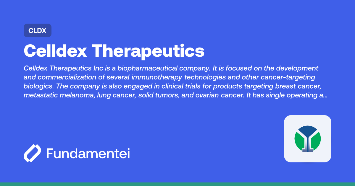 CLDX - Celldex Therapeutics | Fundamentei