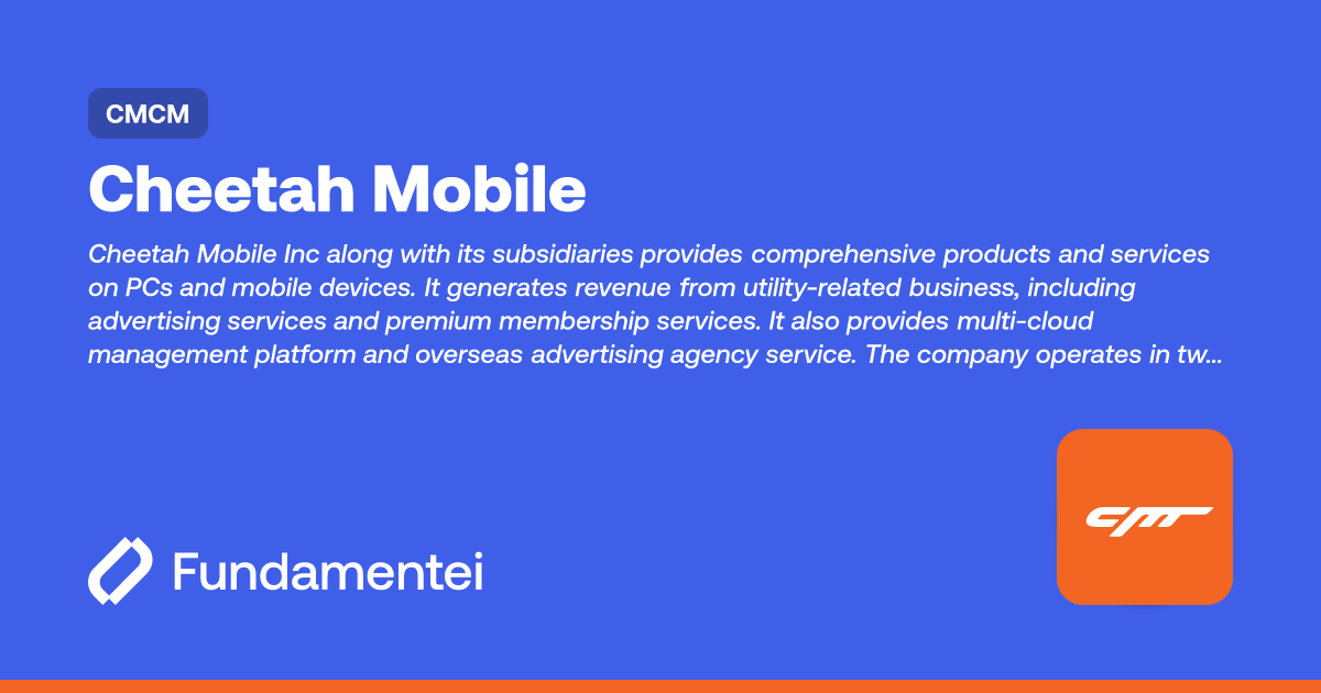 CMCM - Valuation | Fundamentei