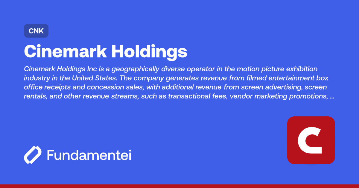 CNK - Cinemark Holdings | Financials | Fundamentei