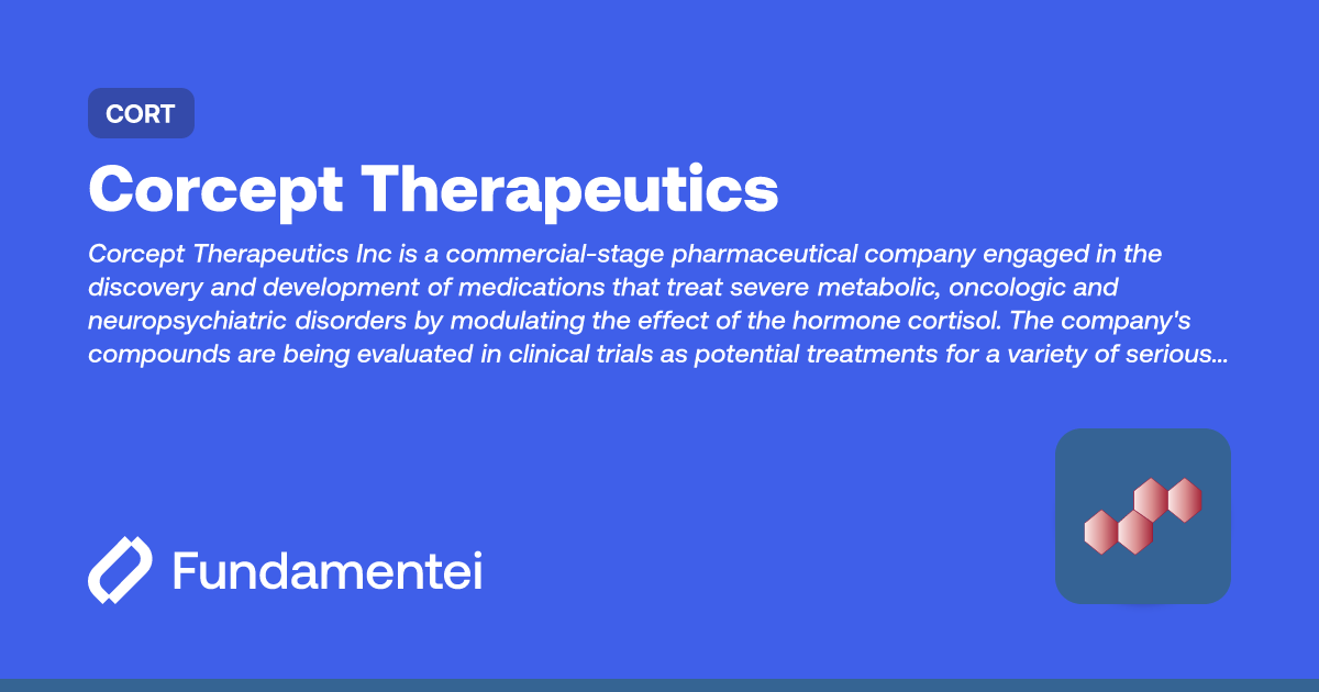 CORT - Corcept Therapeutics | Fundamentei