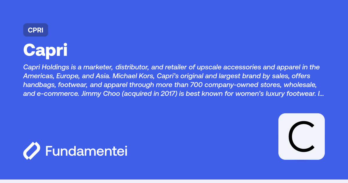 CPRI - Valuation | Fundamentei