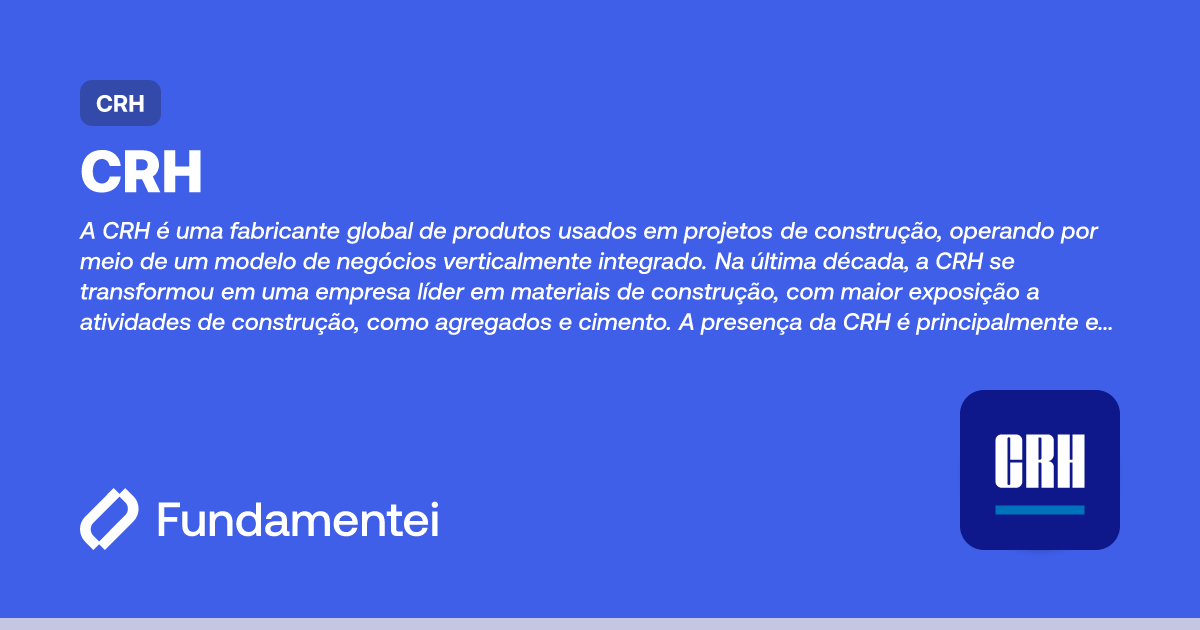 CRH - CRH | Fundamentei