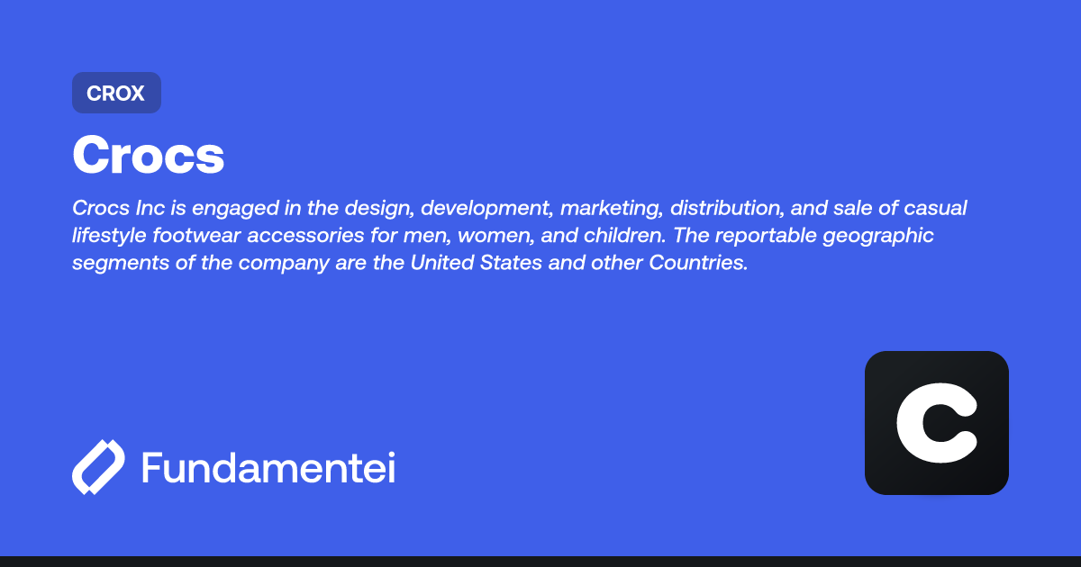 CROX - Valuation | Fundamentei