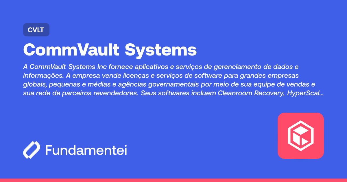CVLT - CommVault Systems | KPIs | Fundamentei