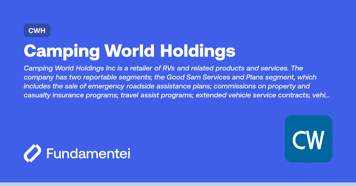 CWH - Valuation | Fundamentei