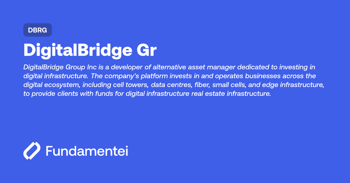 DBRG - DigitalBridge Gr | Financials | Fundamentei