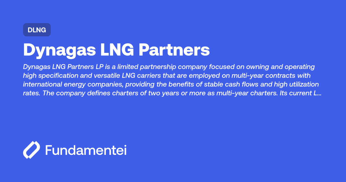 DLNG - Dynagas LNG Partners | Fundamentei