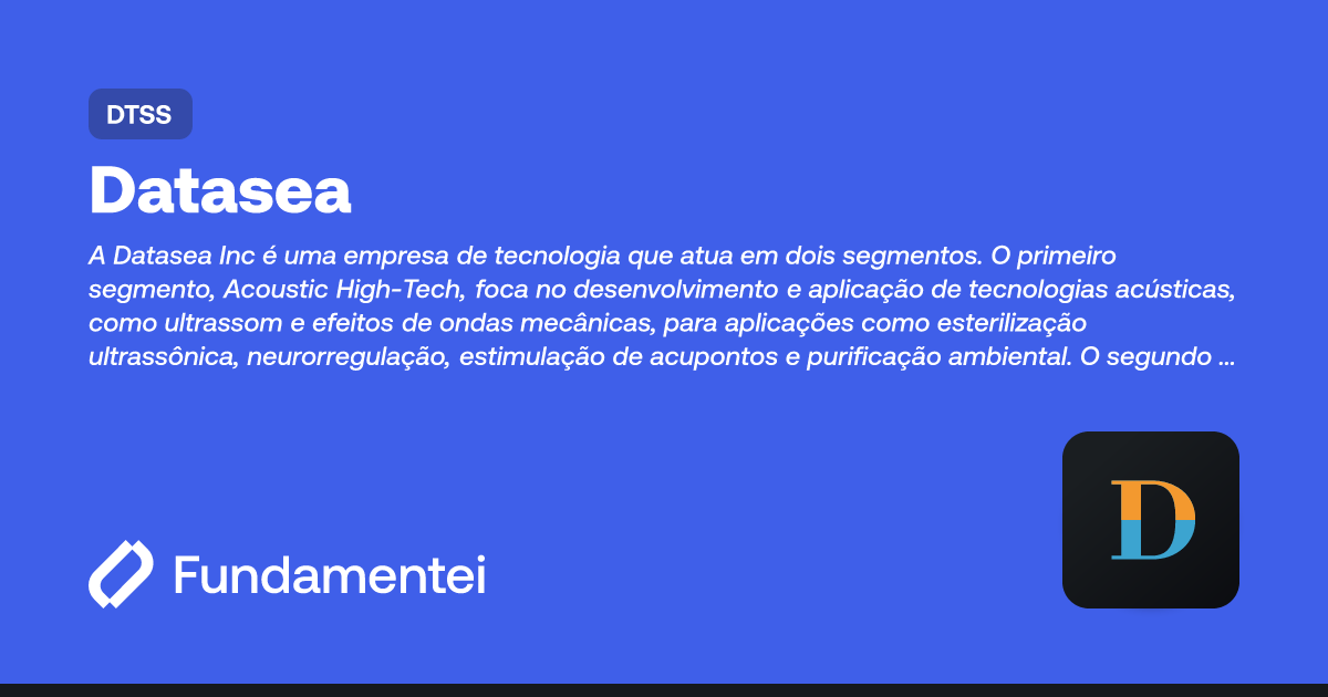 DTSS - Datasea | Fundamentei