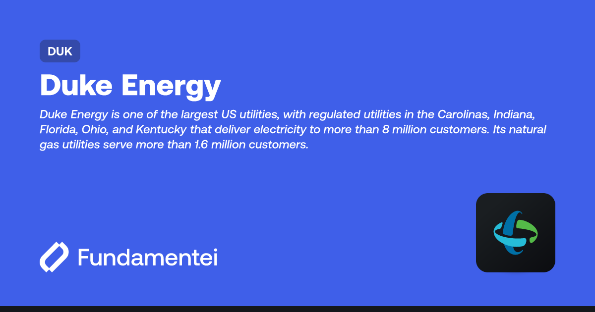 DUK - Duke Energy | Fundamentei