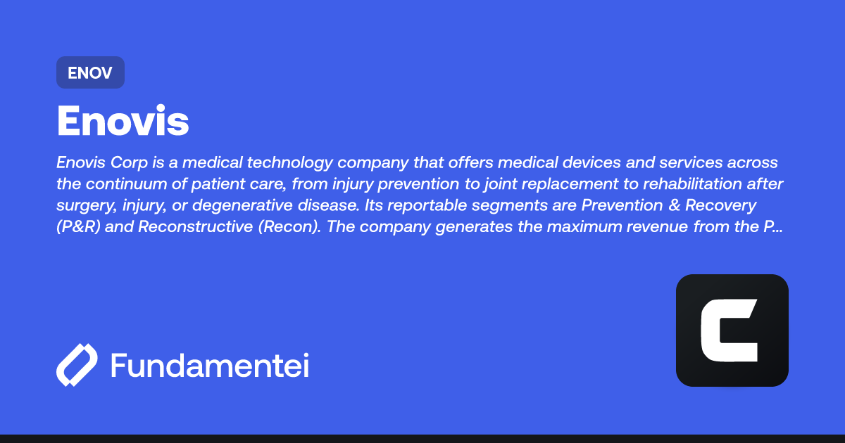 ENOV - Enovis | Fundamentei