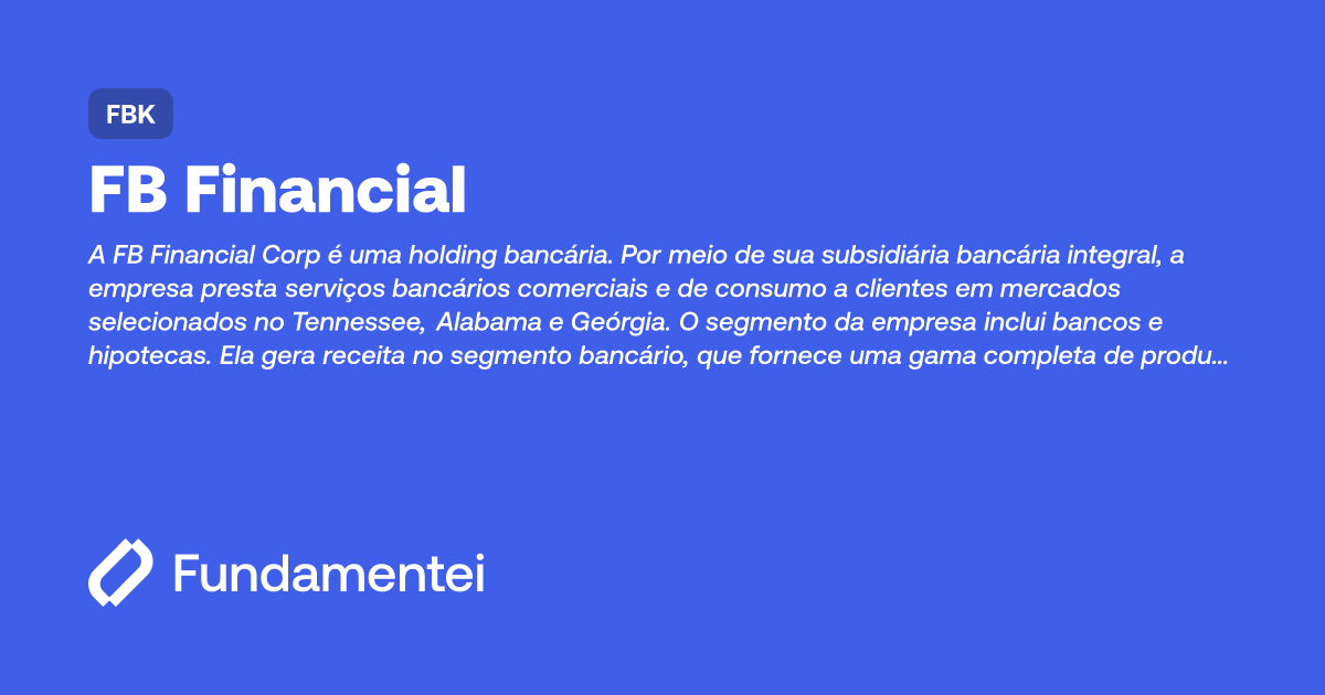 FBK - FB Financial | Fundamentei