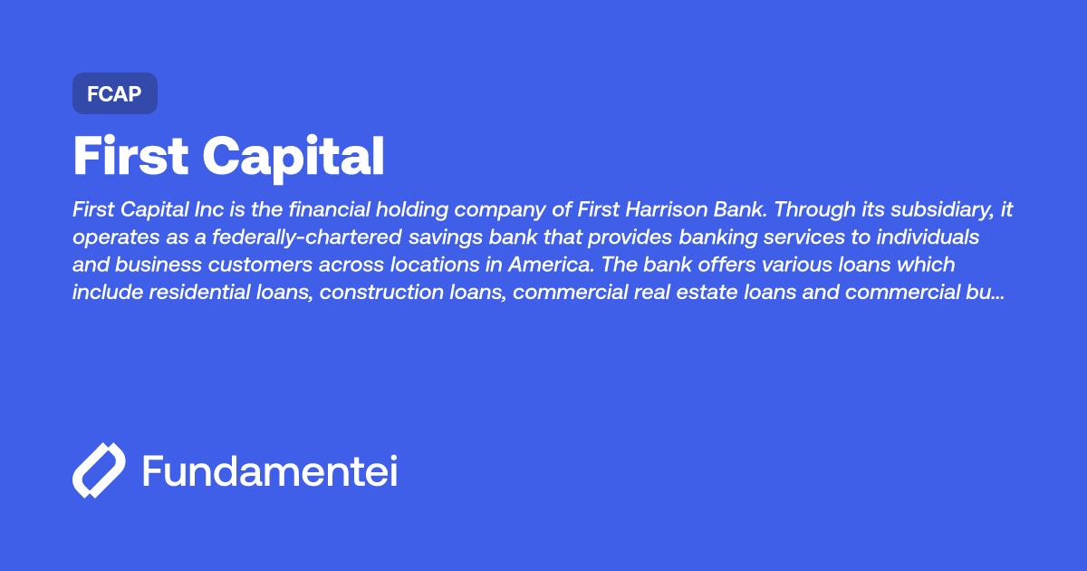 FCAP - Valuation | Fundamentei