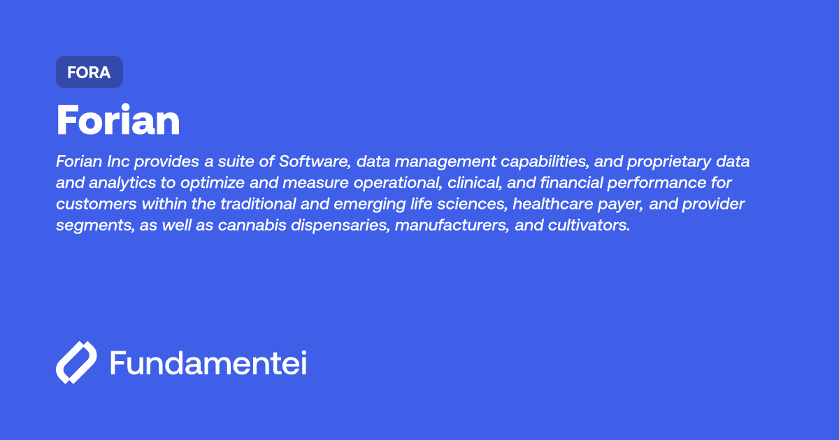 FORA - Forian | Fundamentei