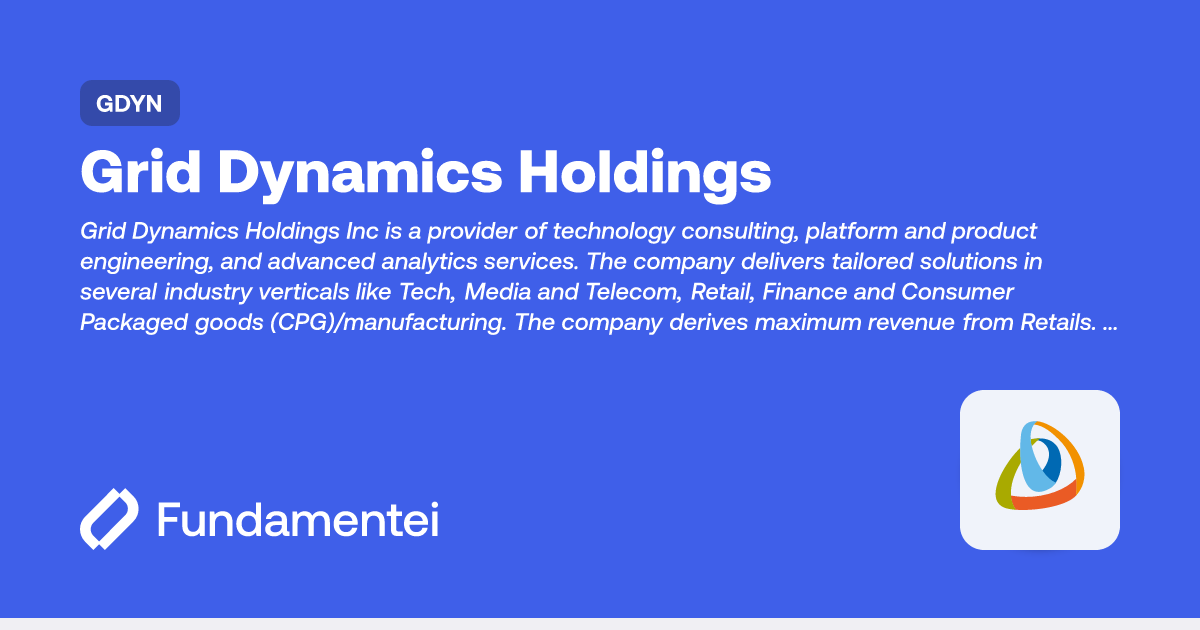 GDYN - Grid Dynamics Holdings | Fundamentei