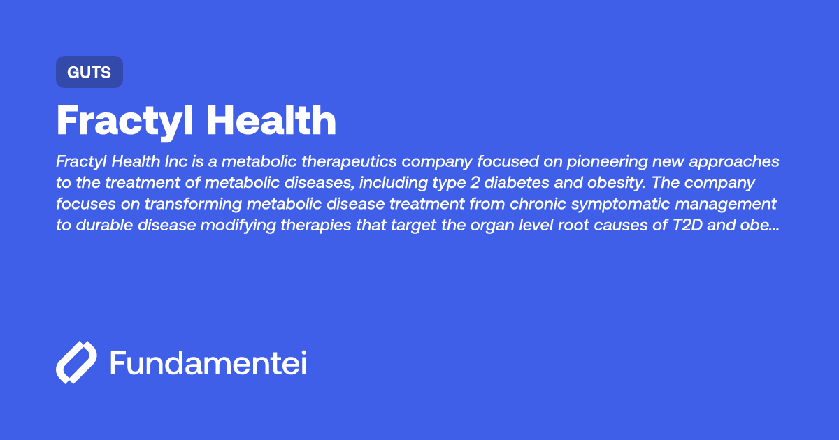 GUTS - Fractyl Health | Fundamentei