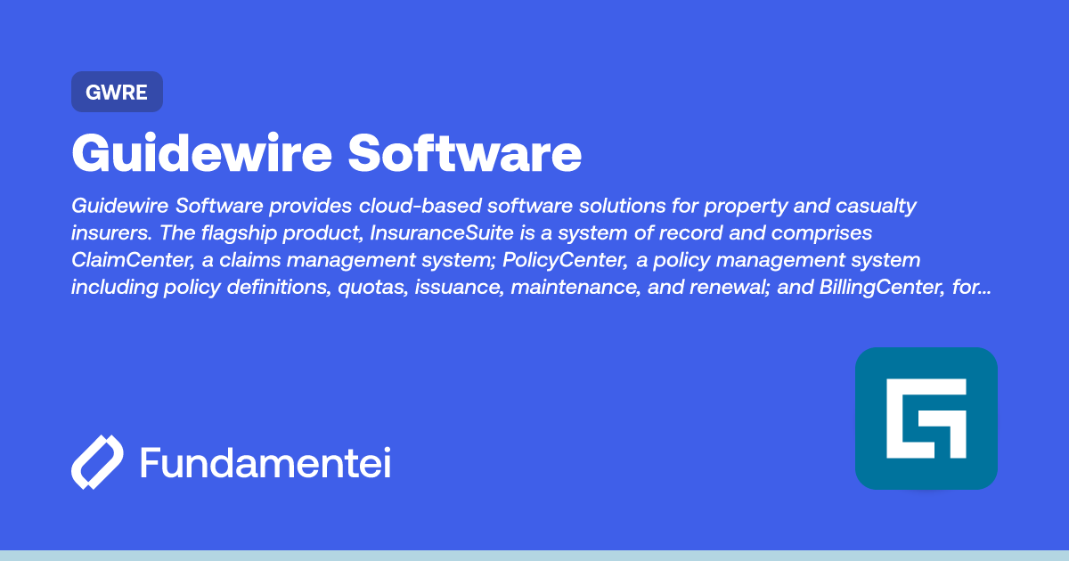 GWRE - Guidewire Software | KPIs | Fundamentei