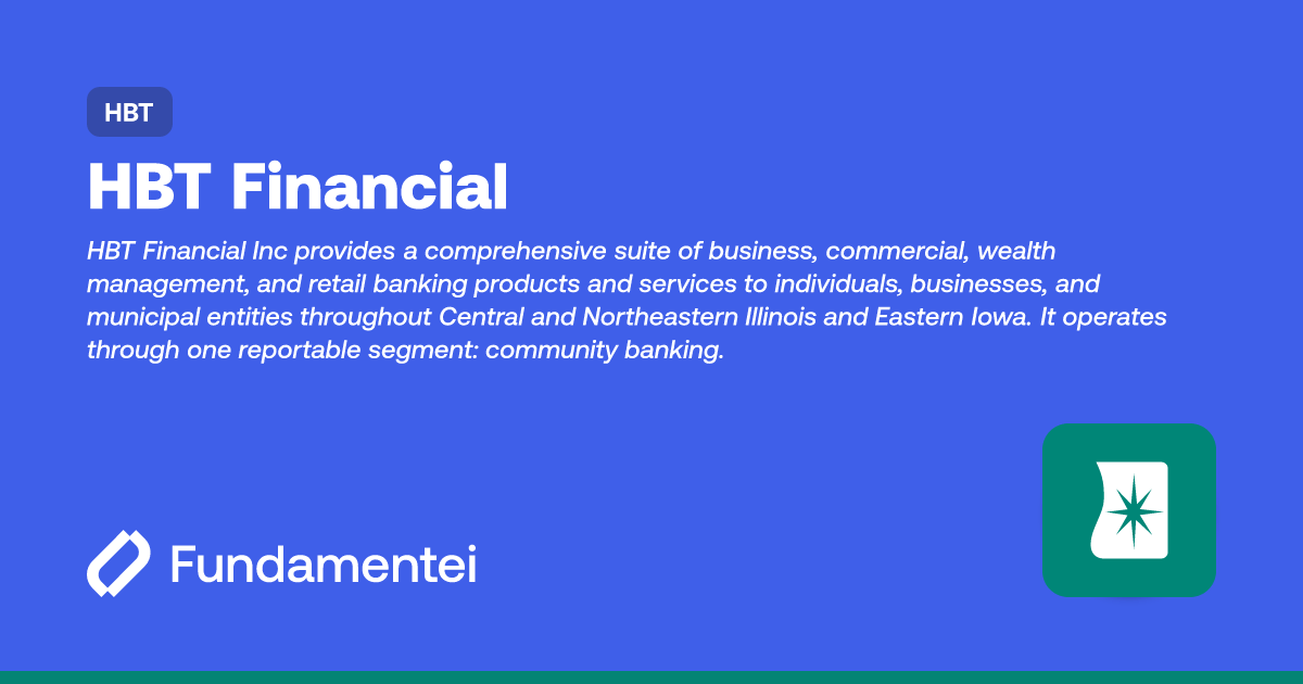 HBT - HBT Financial | Fundamentei