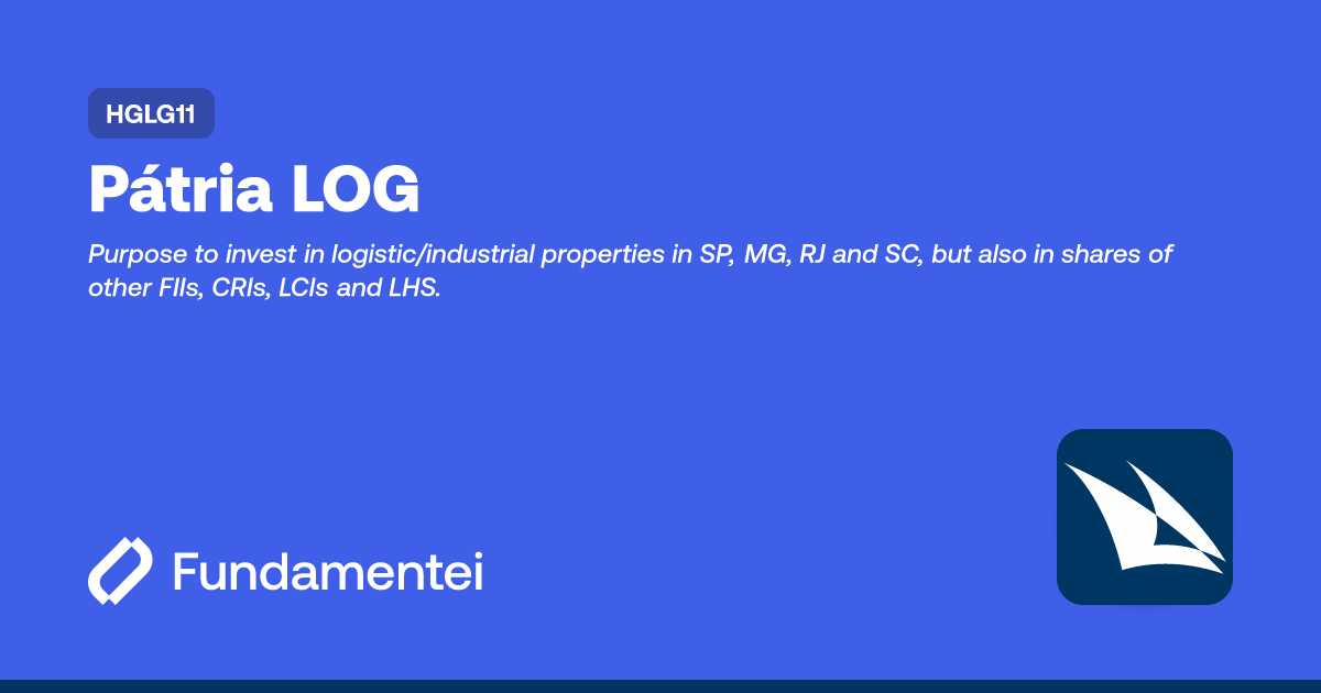 HGLG11 - CSHG PAX | Financials | Fundamentei